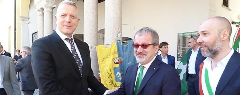 Burago Molgora, anche Maroni per la benemerenza alla Bruno Presezzi ...