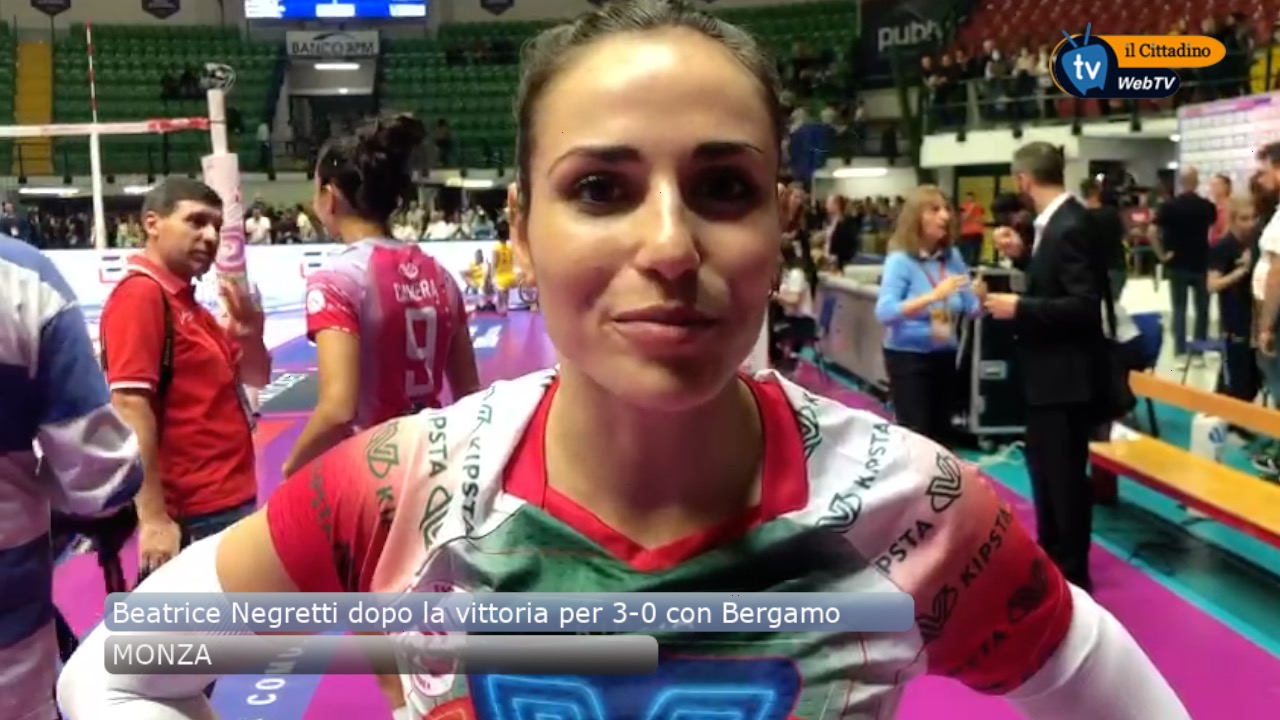 Pallavolo: Vero Volley batte Bergamo, l'intervista a Beatrice Negretti ...