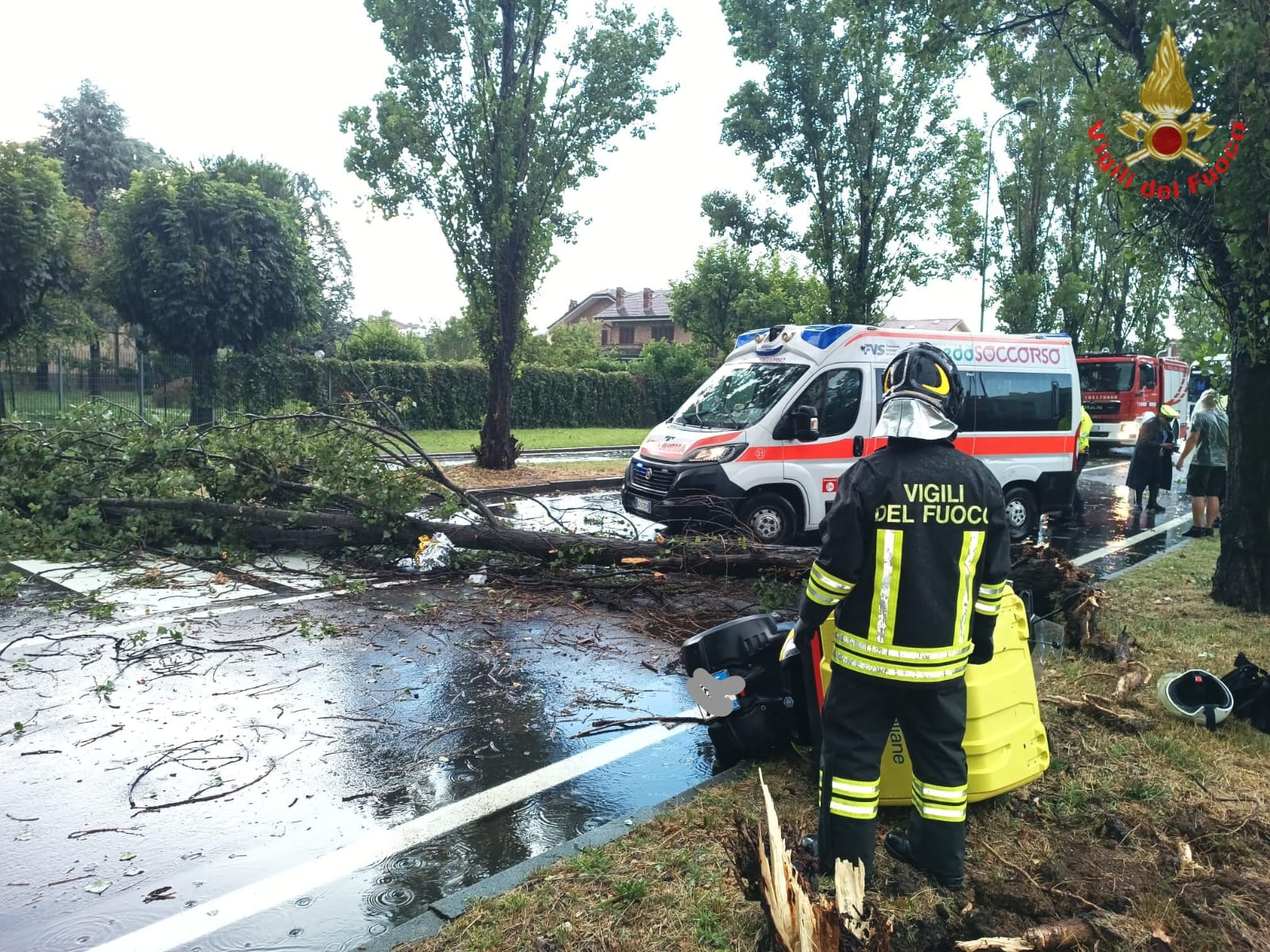 Monza e Brianza: 300 interventi in 48 ore dei vigili del fuoco - Il Cittadino di Monza e Brianza
