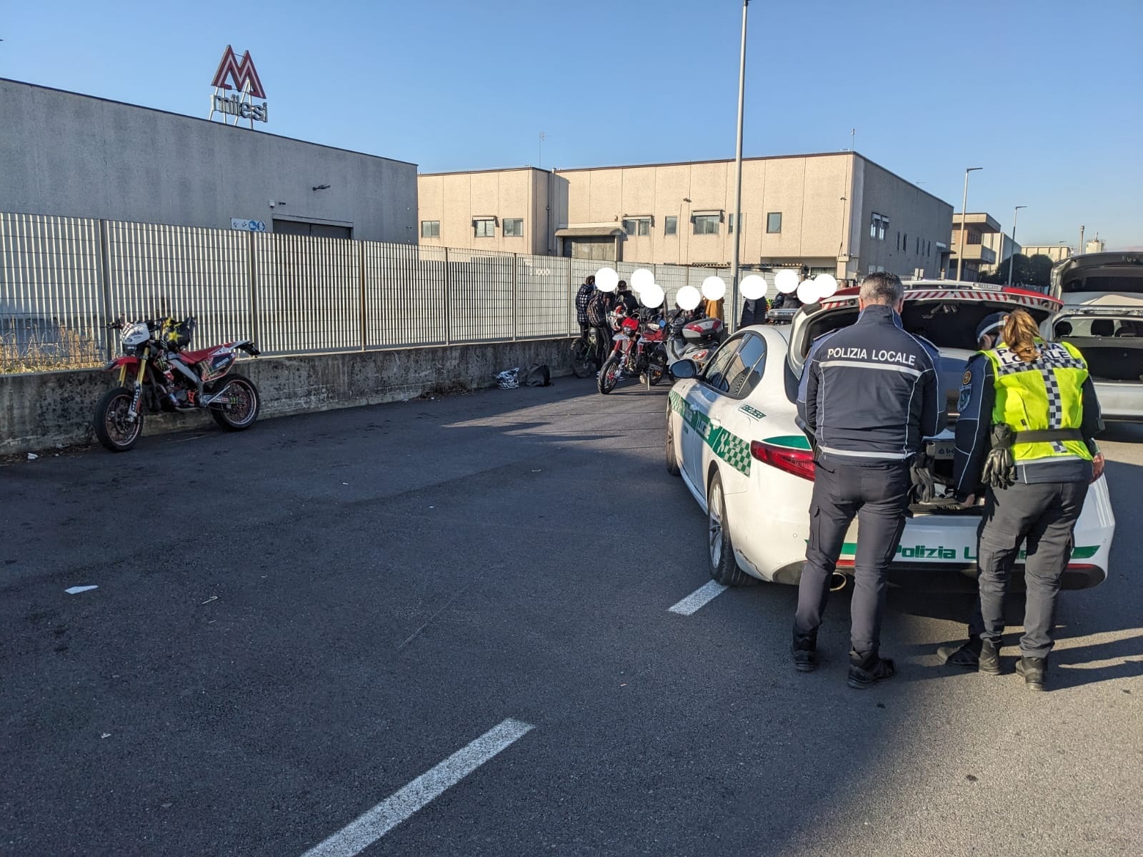 Seregno, la polizia locale sventa un raduno motoristico non autorizzato Seregno, la polizia locale sventa un raduno motoristico non autorizzato
