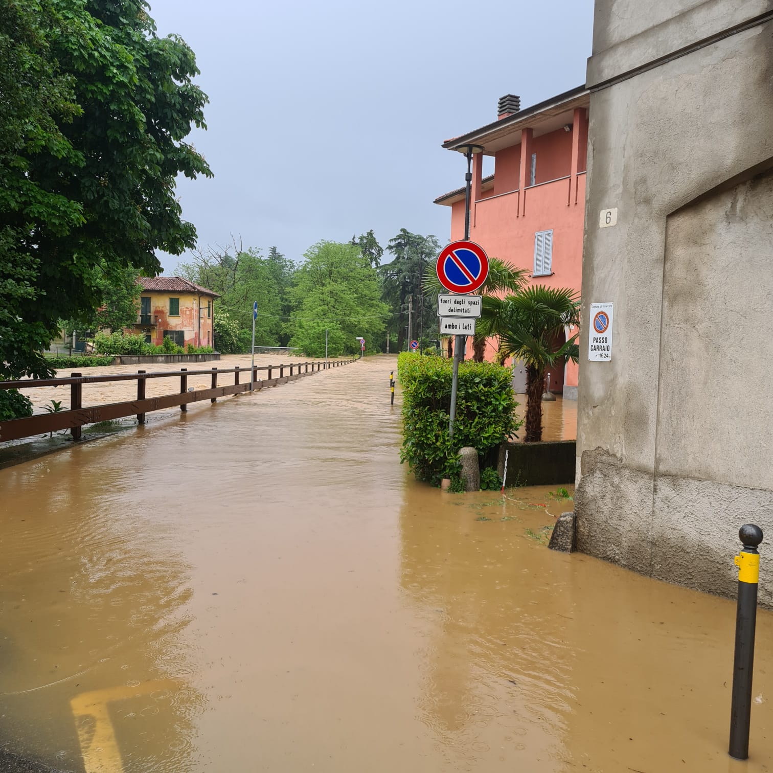 Allerta meteo a Vimercate: le strade allagate e chiuse al transito - Il Cittadino di Monza e Brianza