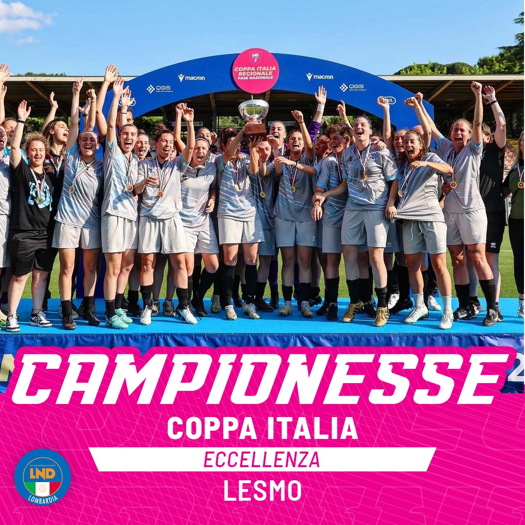 Calcio donne: Fc Lesmo vince anche la Coppa Italia di Eccellenza - Il ...