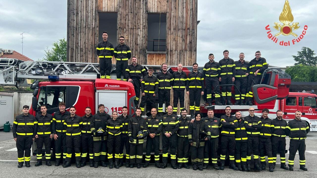 Vigili del fuoco, pronti i nuovi volontari con il corso di formazione - Il Cittadino di Monza e ...