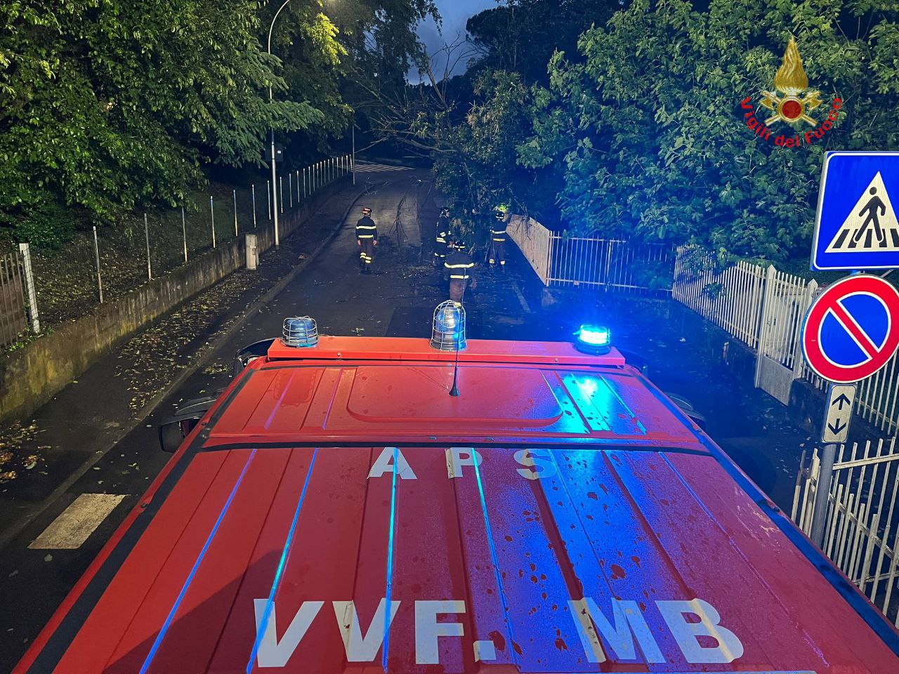 Maltempo in Brianza, interventi dei vigili del fuoco - Il Cittadino di Monza e Brianza