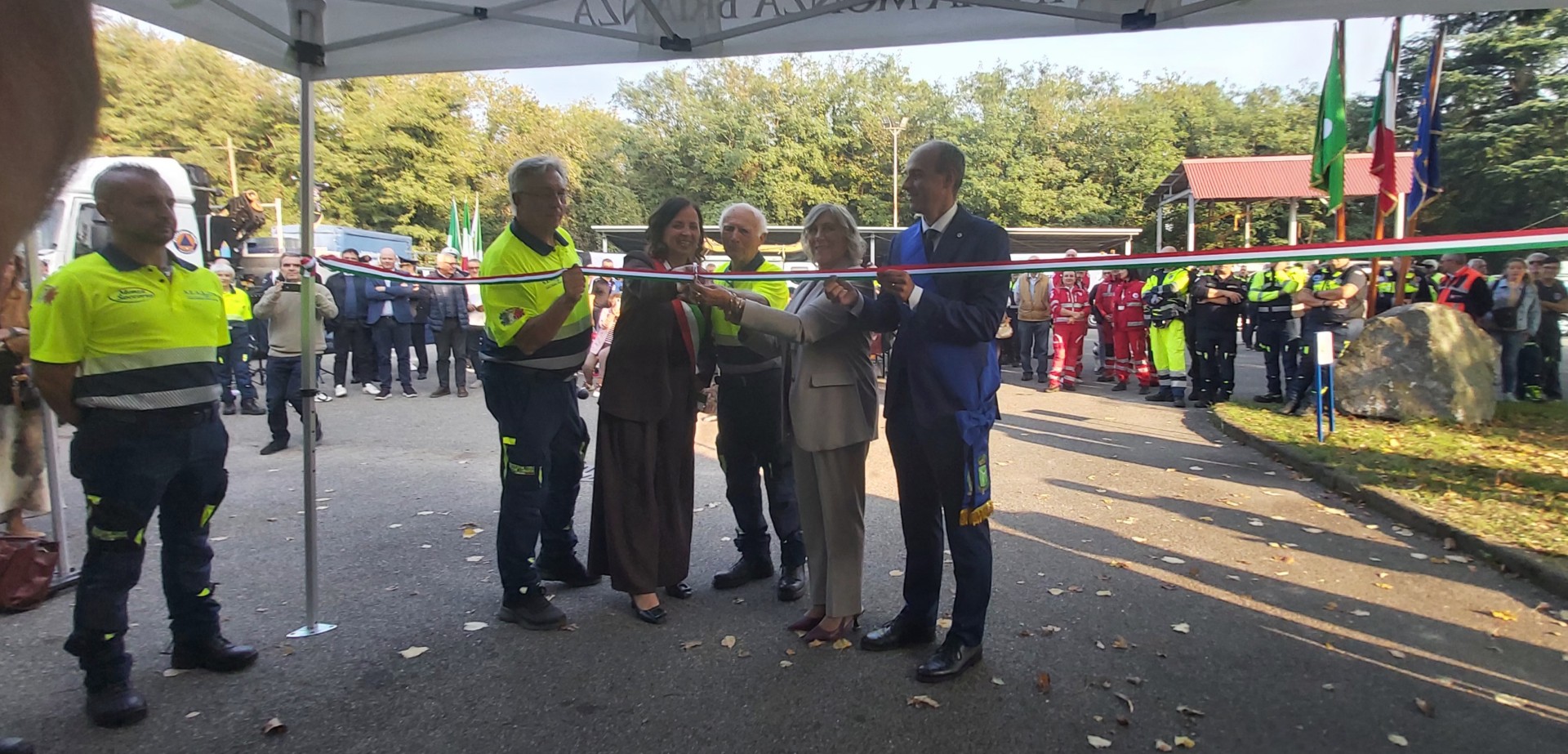 Lesmo, nuovo centro operativo di Monza Soccorso: base Protezione civile ...